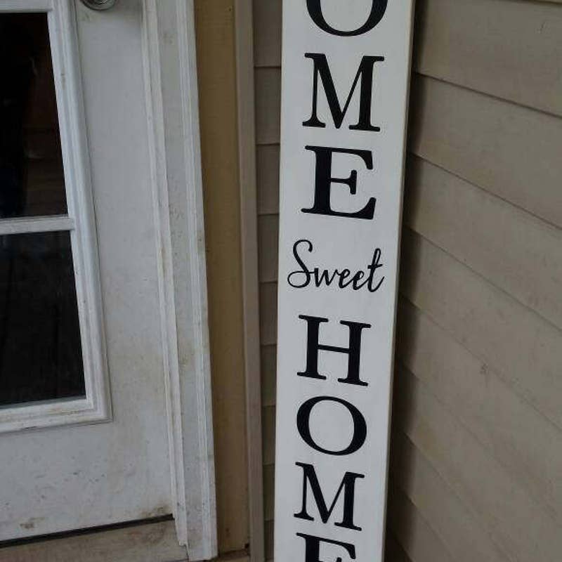 Outdoor Home Sweet Home Sign - Etsy