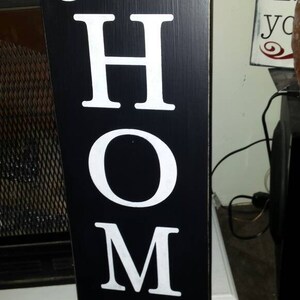 Home Sweet Home Extra Large Porch Sign Vertical Wood Sign Entryway Sign ...