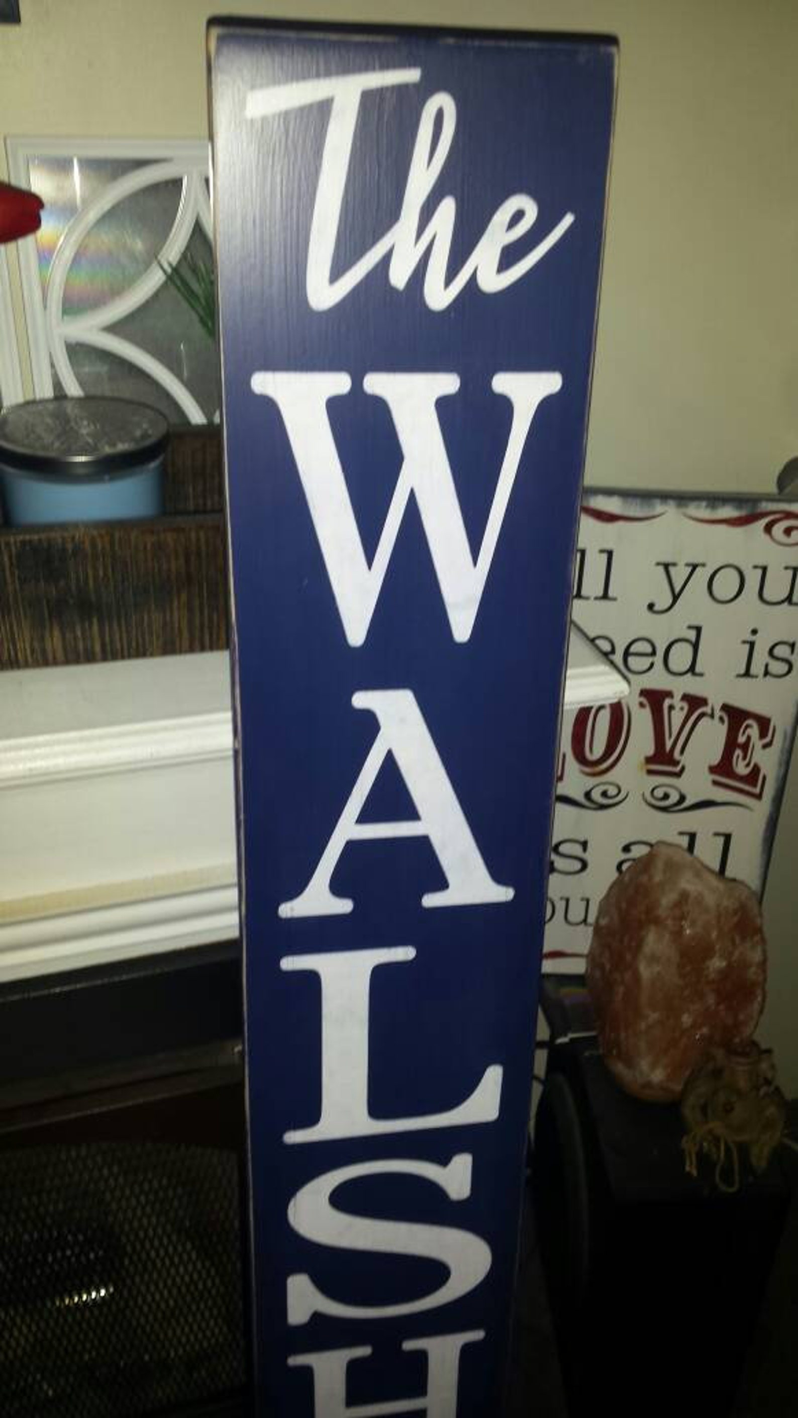Personalized Extra Large Porch Sign Vertical Entryway Wood - Etsy Canada