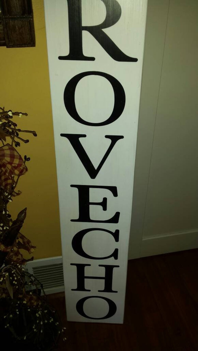 Buen Provecho Extra Large Kitchen Sign Vertical Wood Sign Bon | Etsy