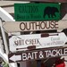 Camping Directional Sign Porch Sign Distressed Cedar Wood Camp - Etsy