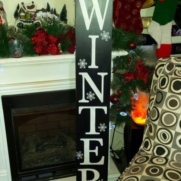 Winter Porch Signs - Etsy