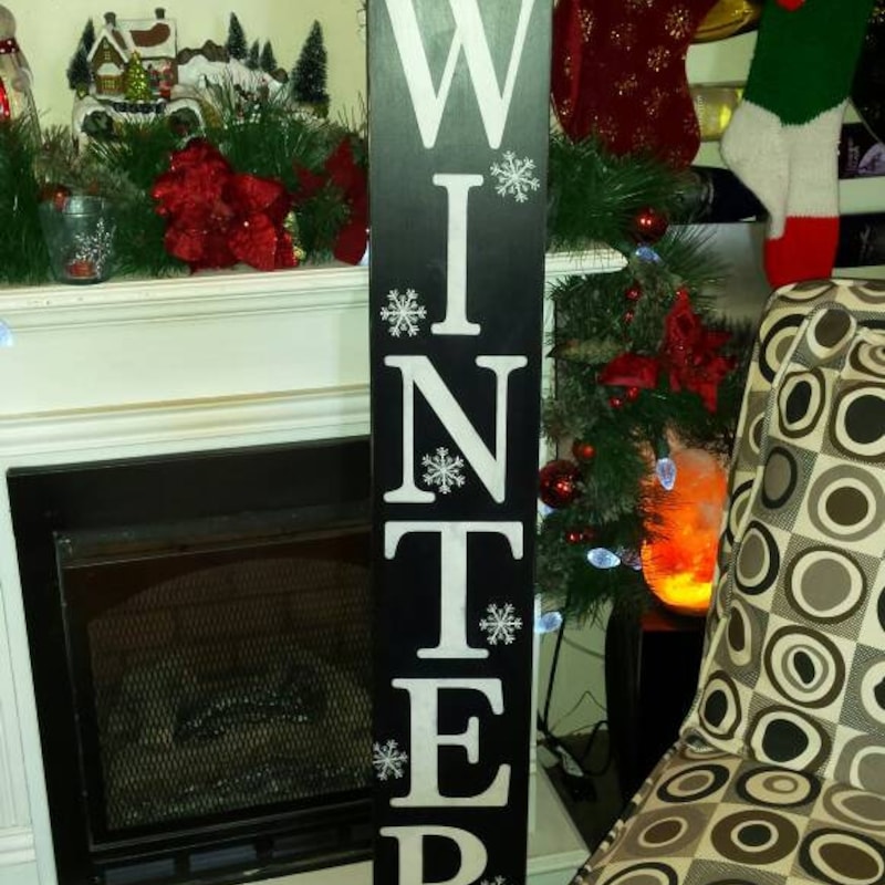 Winter Porch Signs - Etsy