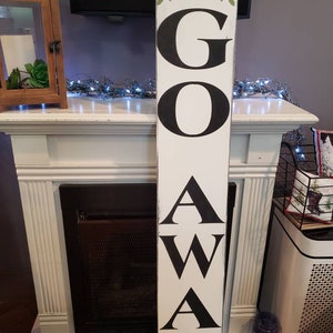Go Away Go on Get Sign Go Away Sign Unwelcome Sign Porch Sign Entryway ...