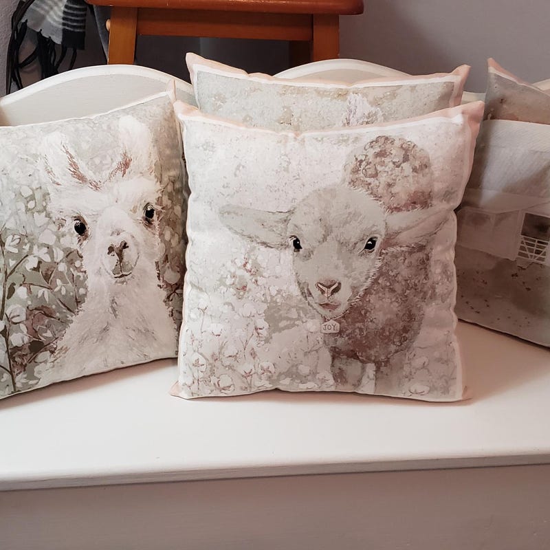 Lamb Pillow - Etsy