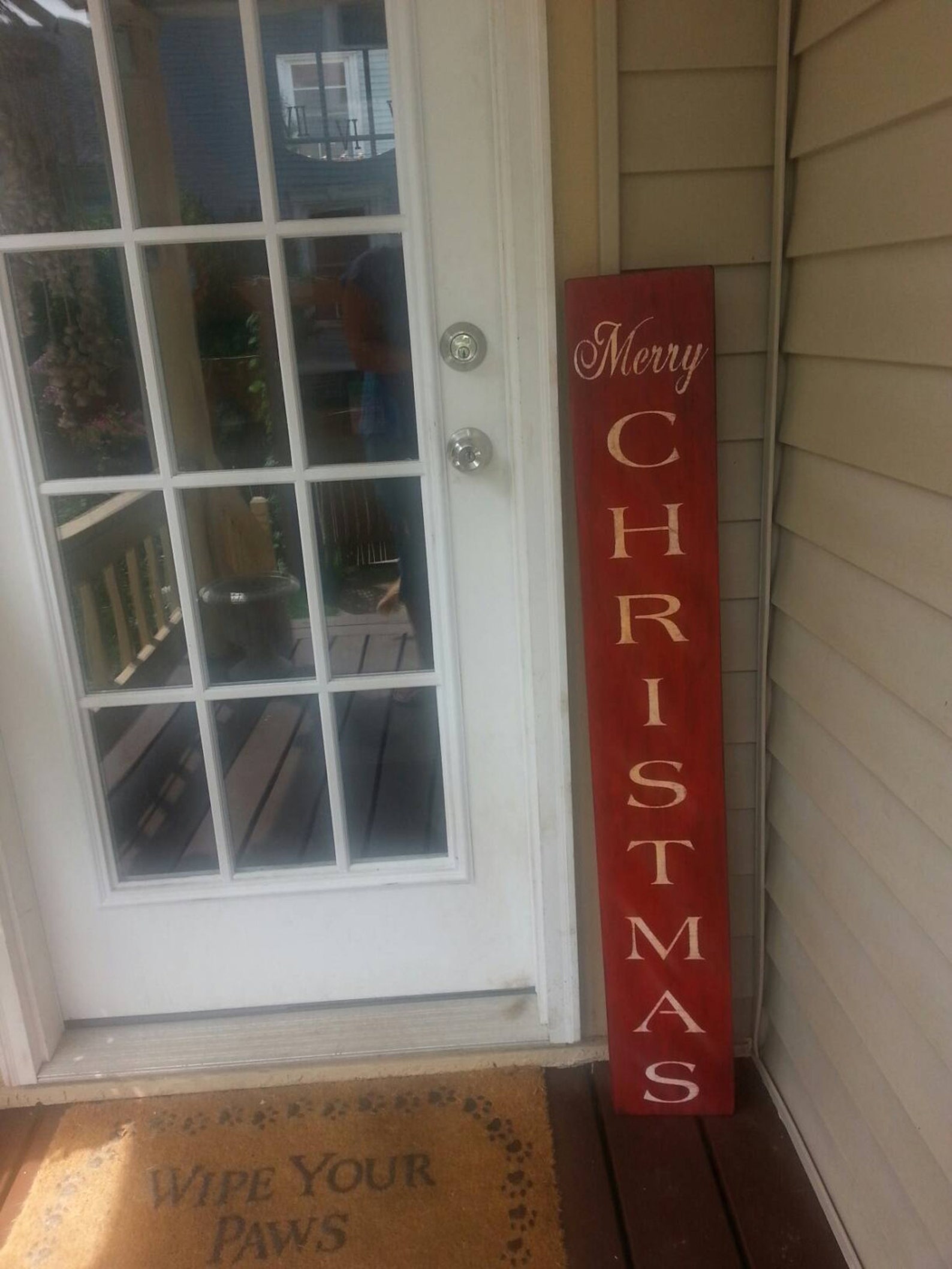 Welcome Snowman Porch Sign Reversible Entryway Wood Sign Extra - Etsy