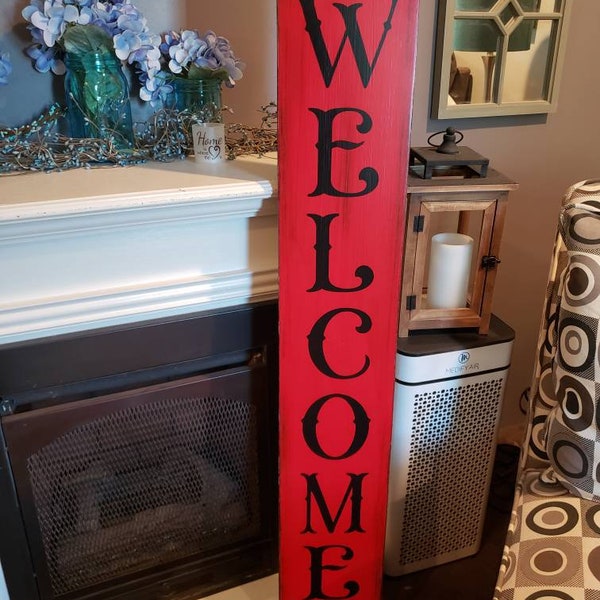 Primitive Welcome - Etsy