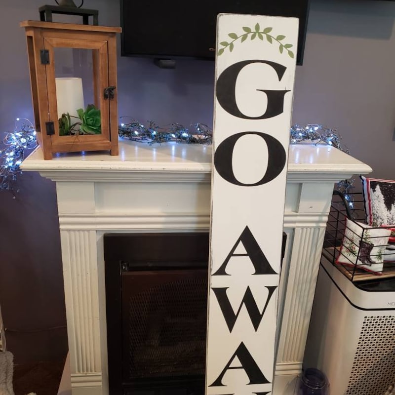 Go Away Sign - Etsy