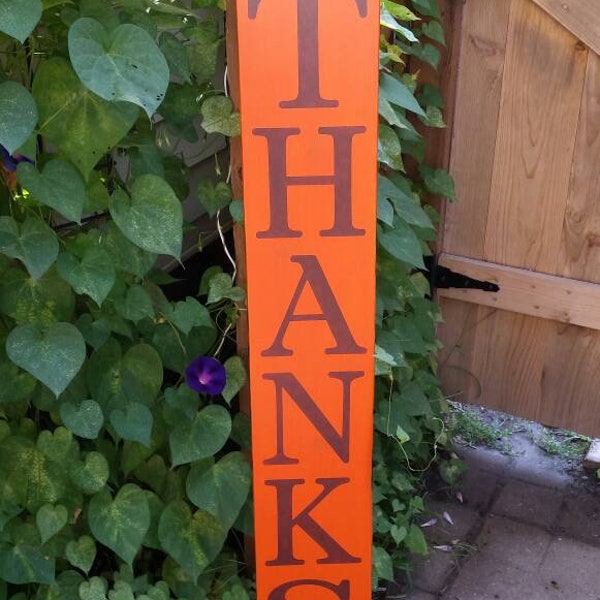 Give Thanks Sign - Etsy