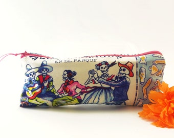 Skull Pencil Case - Etsy