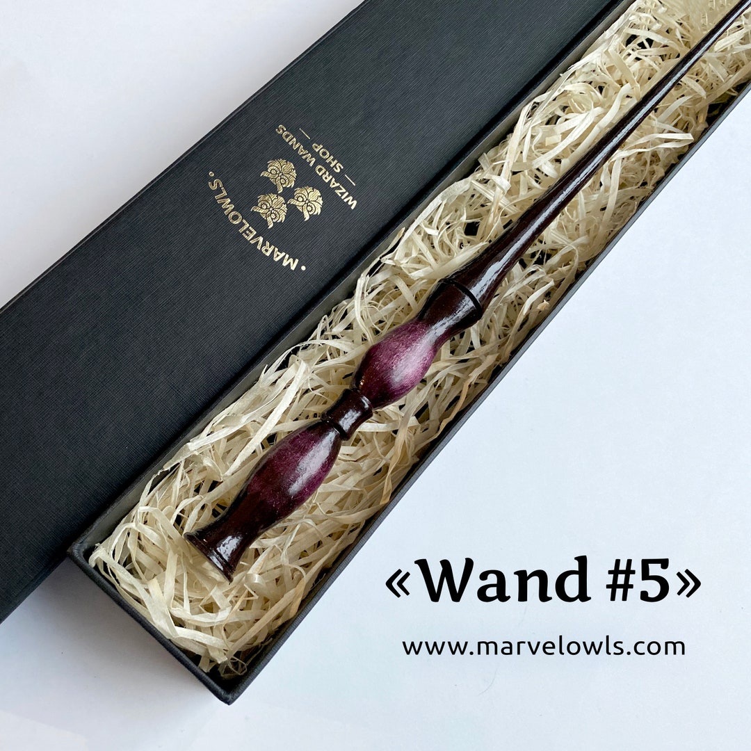 W5 Wizard Wand Carpathian Beech Wood 100% Handmade Marvelowls - Etsy