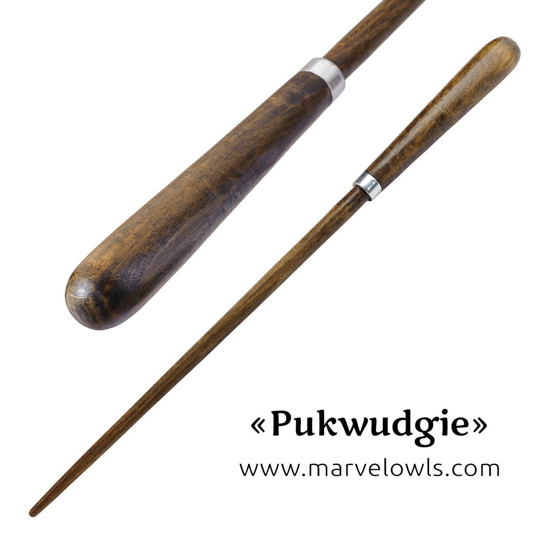 PUKWUDGIE Wizard Wand Carpathian Beech Wood 100% Handmade Marvelowls - Etsy