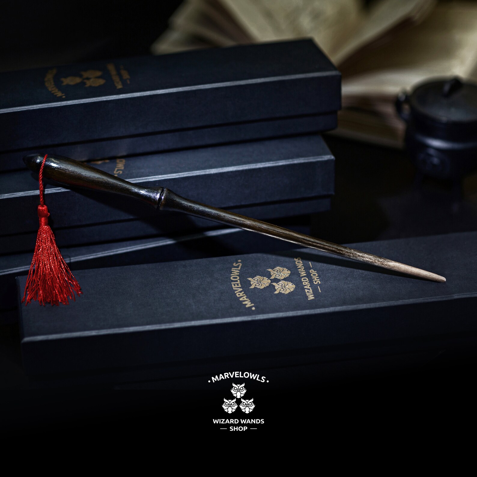 W2 Wizard Wand Carpathian Beech Wood 100% Handmade - Etsy