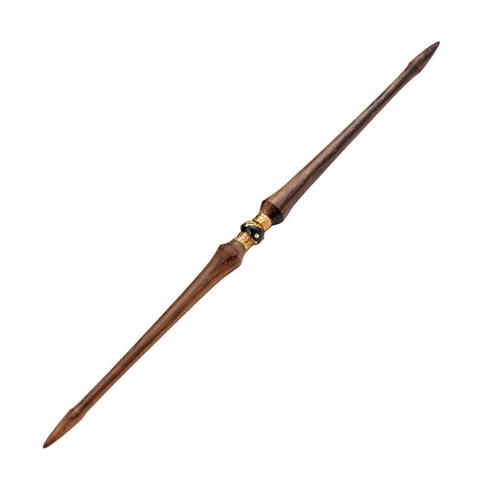 ASSUR Wizard Wand Ziricote Wood Oriental Enamel - Etsy