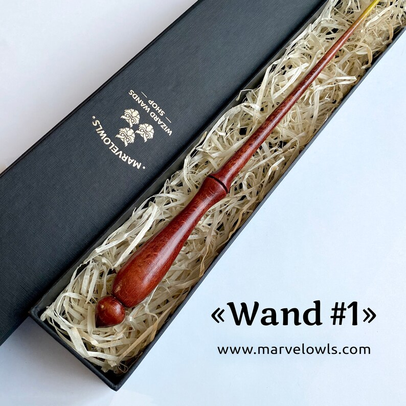 W1 Wizard Wand Carpathian Beech Wood 100% Handmade - Etsy