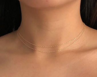 Double Wrap Choker - Etsy