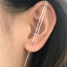 Double Stripe Ear Hook, Bar Ear Hook - Etsy