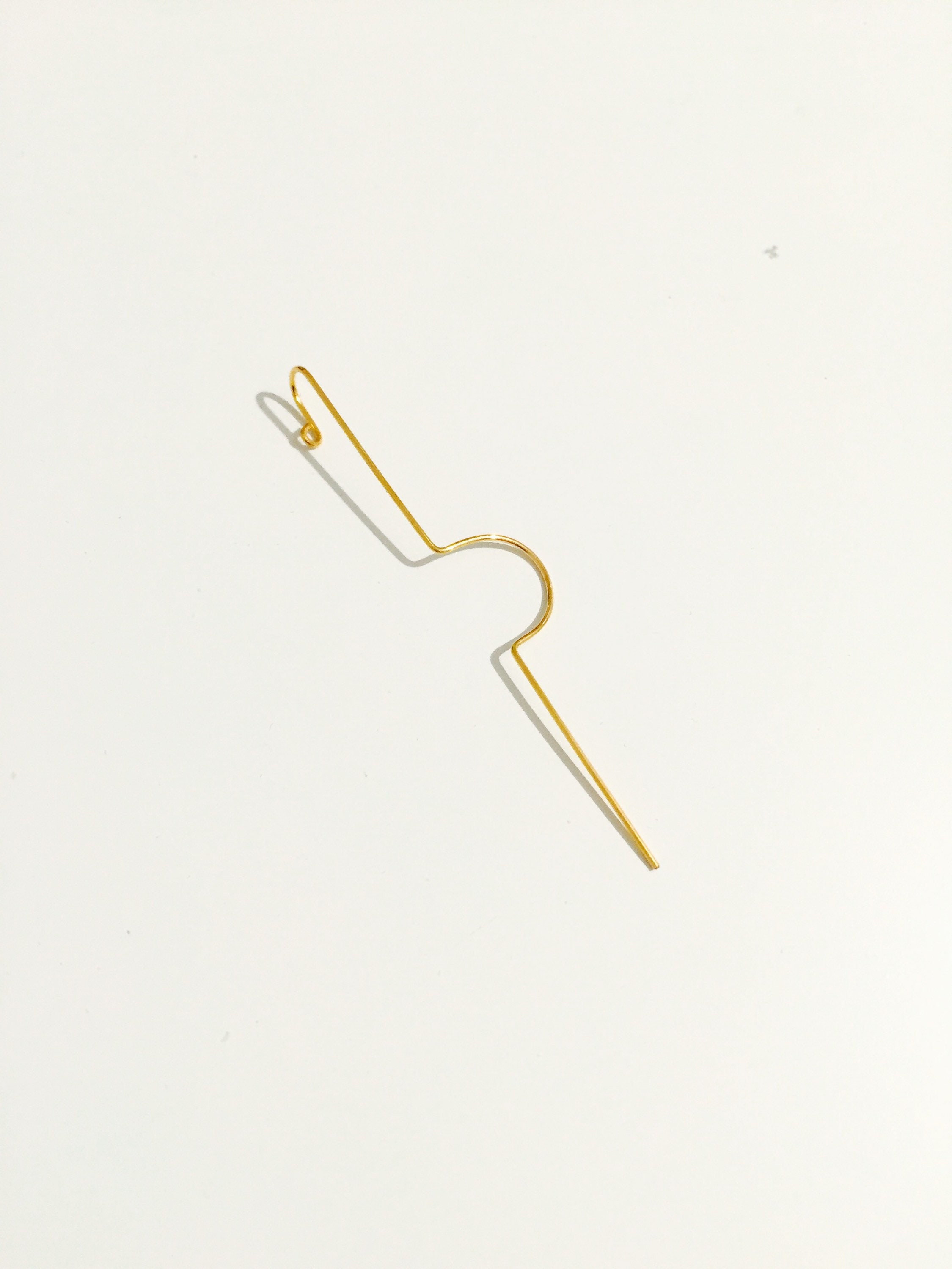 Ear Pin Hook Open Circle - Etsy