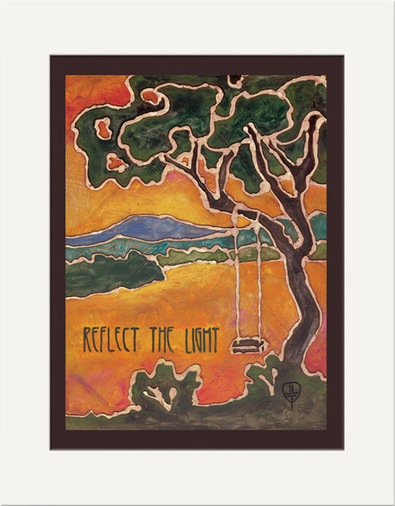 Reflect Light: Artwork by Julie Leidel - Etsy