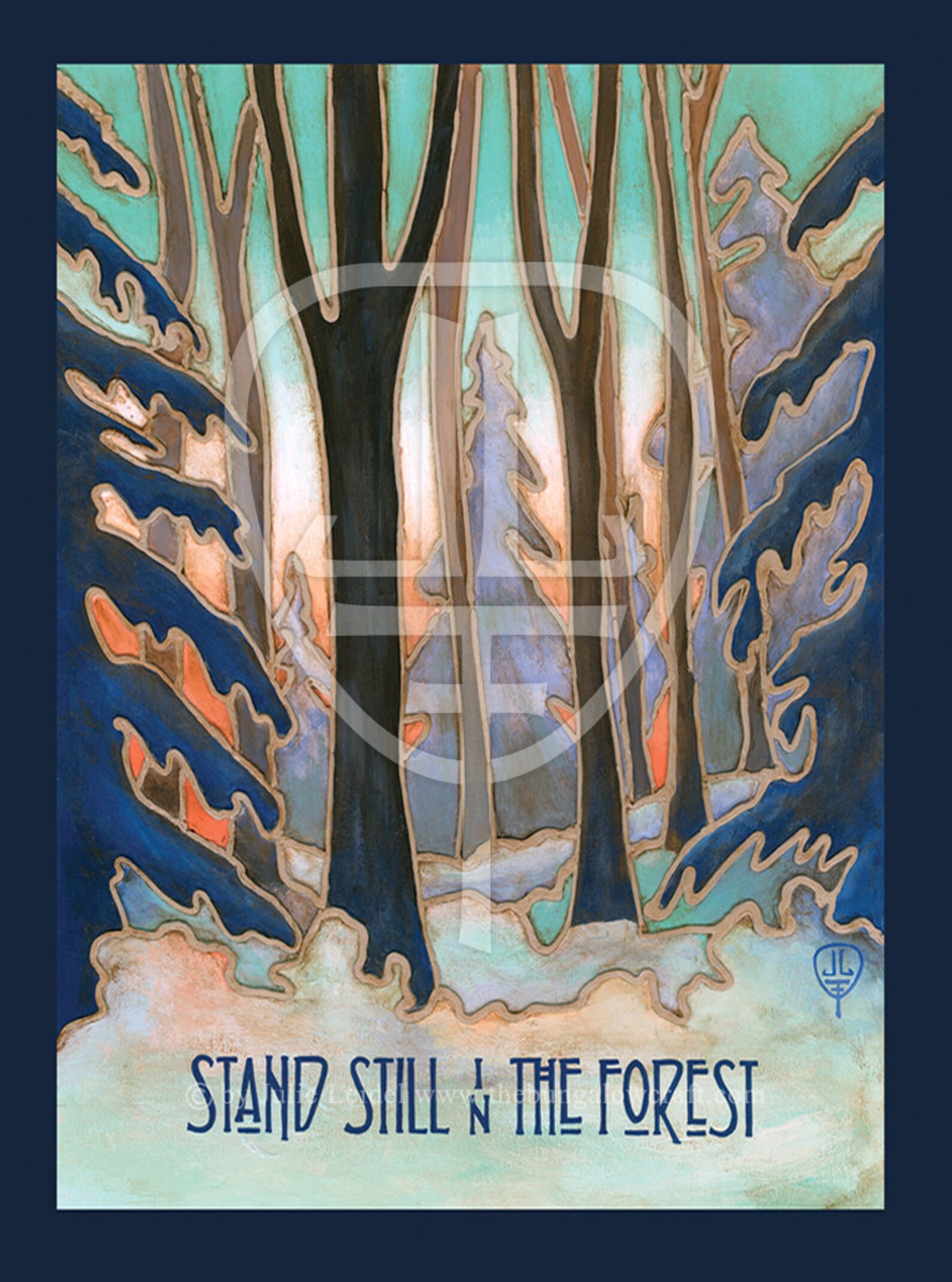 Stand Still: Artwork by Julie Leidel - Etsy