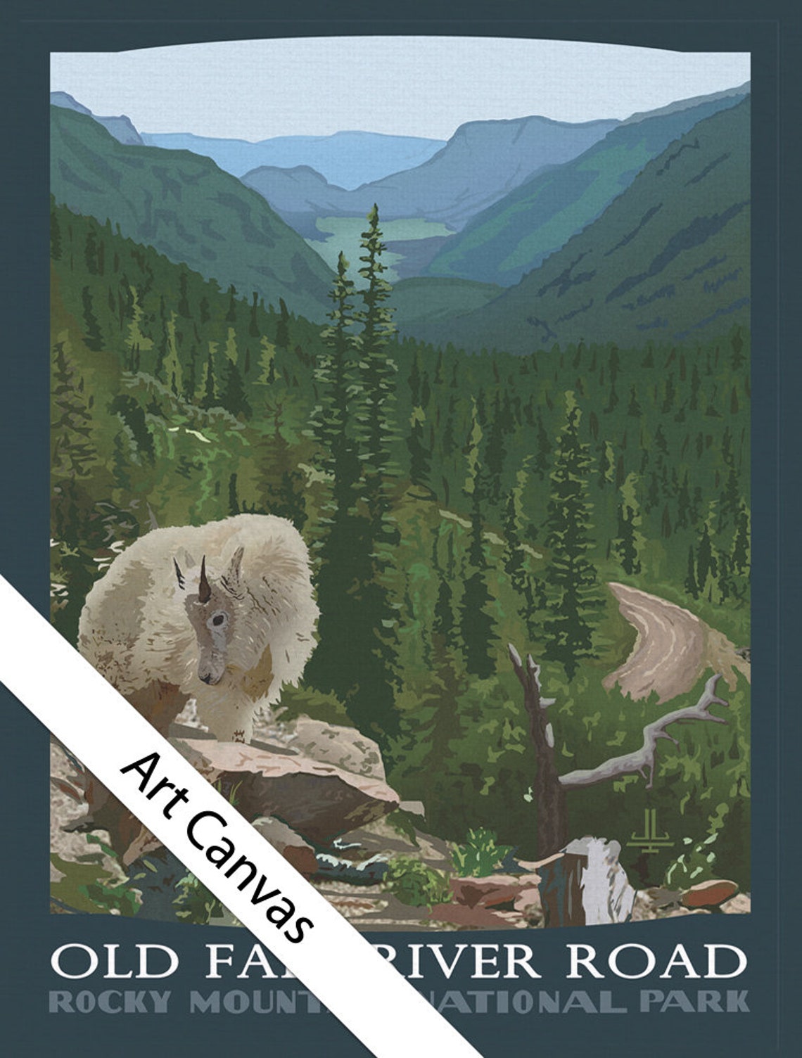 Rocky Mountain National Park RMNP Old Fall River Road: - Etsy