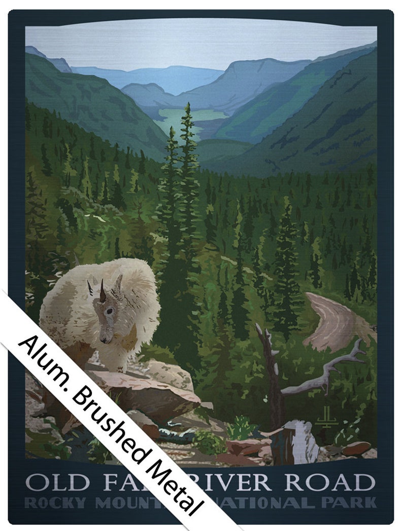 Rocky Mountain National Park RMNP Old Fall River Road: - Etsy