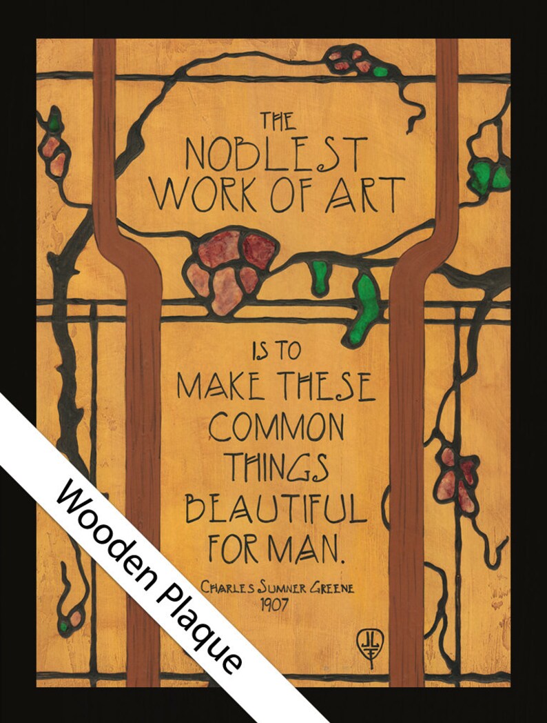 Greene Noblest Art: Artwork by Julie Leidel - Etsy