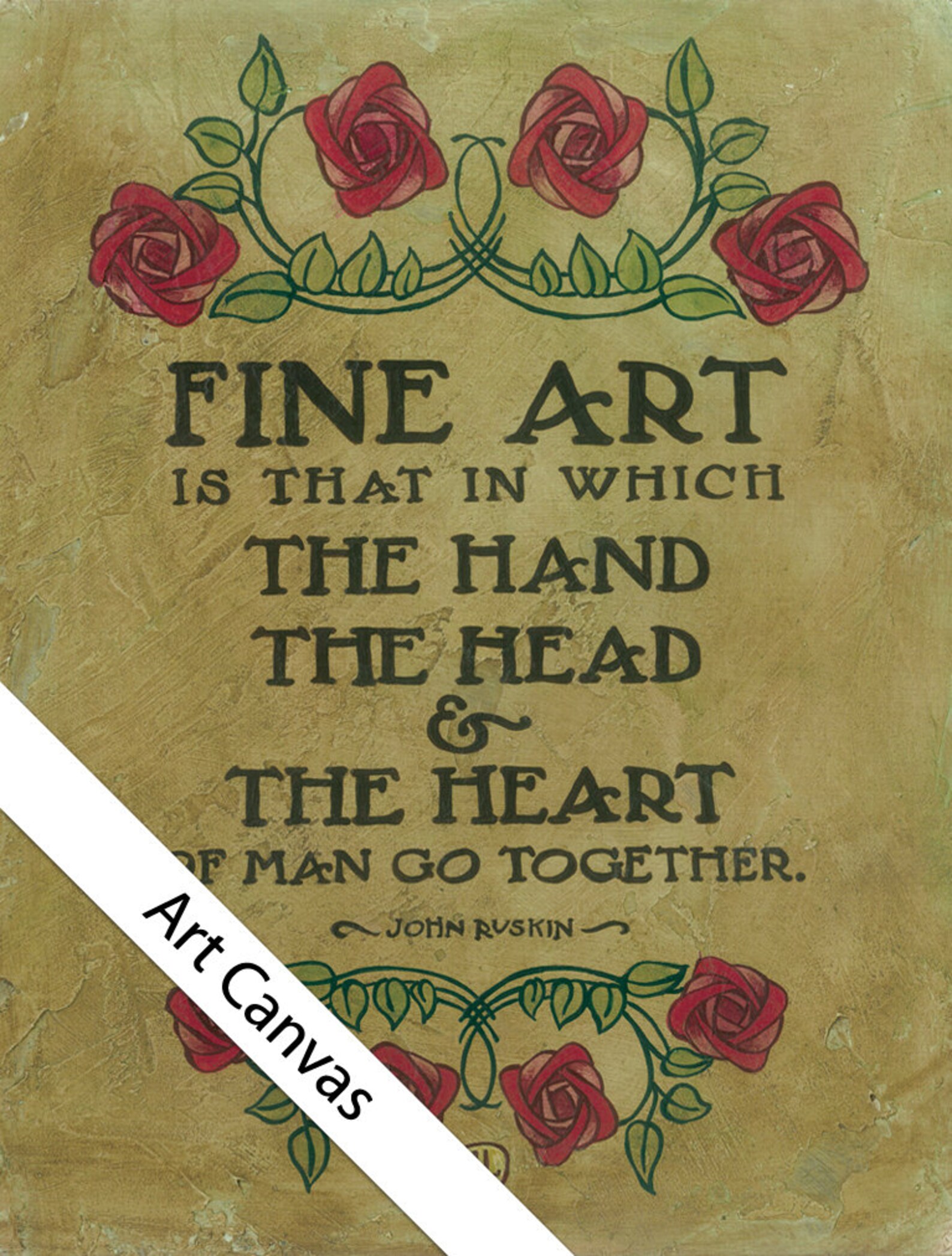 John Ruskin - Fine Art: Artwork by Julie Leidel - Etsy