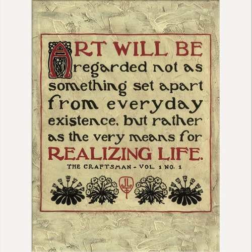 Stickley the Craftsman: Artwork by Julie Leidel - Etsy