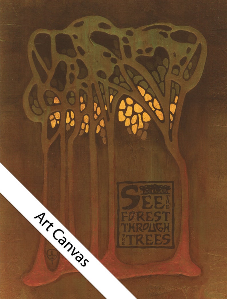 See the Forest: Artwork by Julie Leidel - Etsy