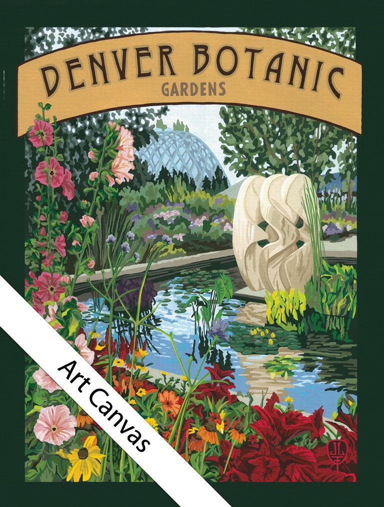 Denver Botanic Gardens: Artwork by Julie Leidel - Etsy