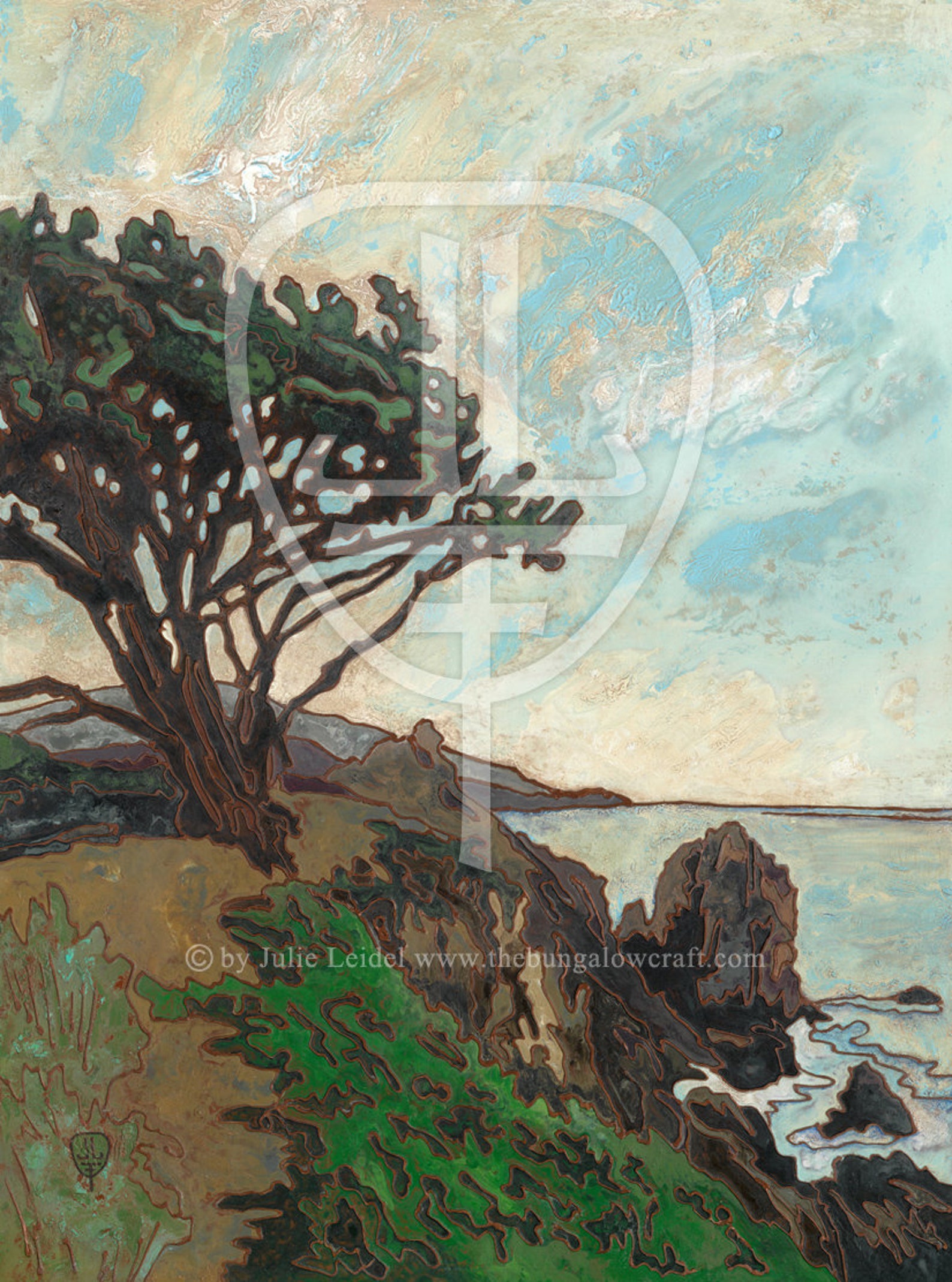 Monterey California Wall Art | Monterey Coast Wall Art | Vintage ...