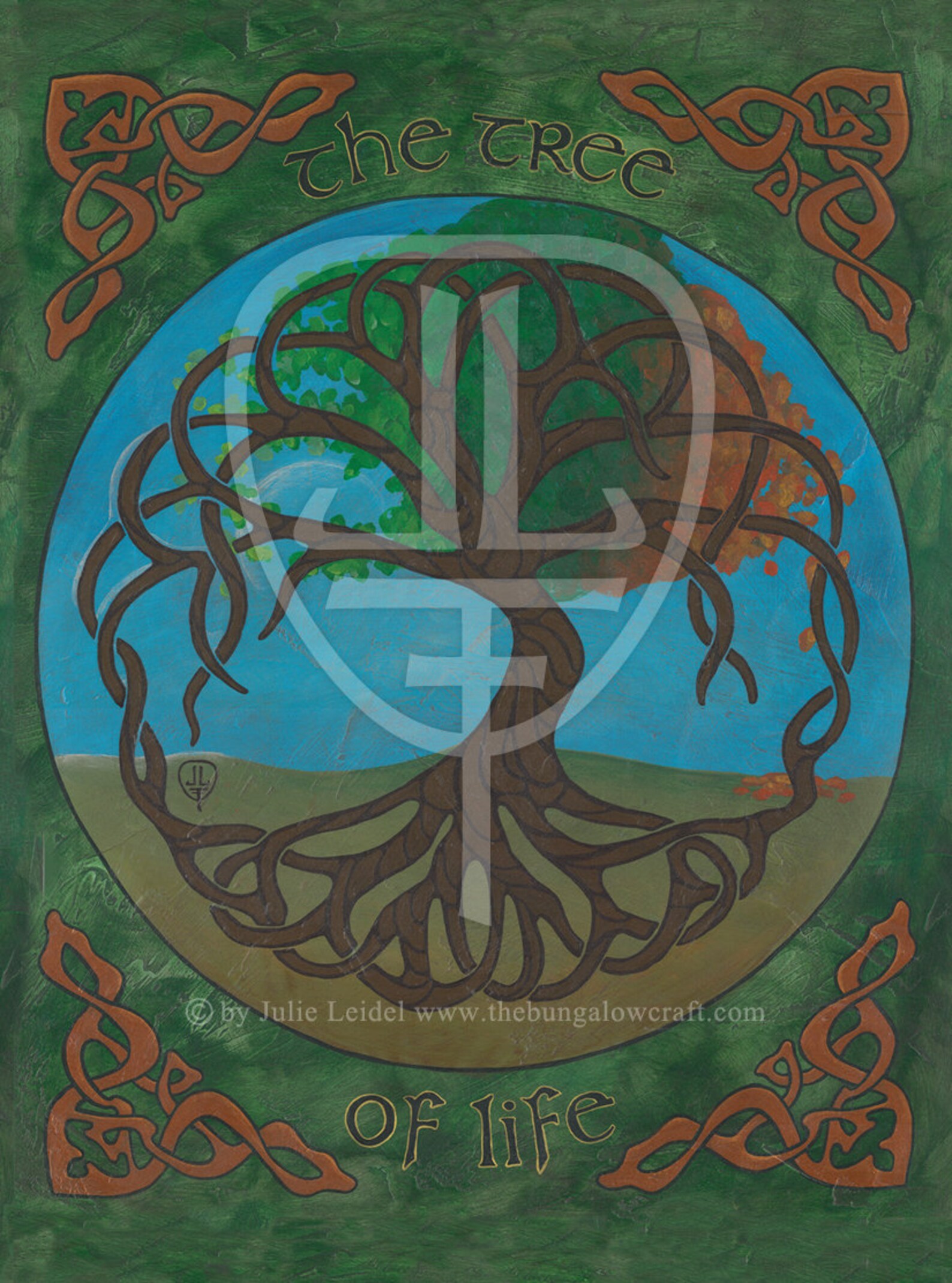 Tree of Life: Artwork by Julie Leidel - Etsy