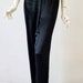 Vintage Richards Woman High Waist Black Shiny Sleek Slacks - Etsy