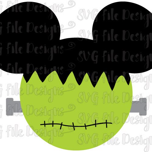 Character Inspired Miss Mouse Frankenstein Bride Embroidery | Etsy