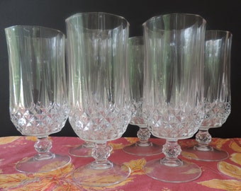 Lead crystal goblets | Etsy