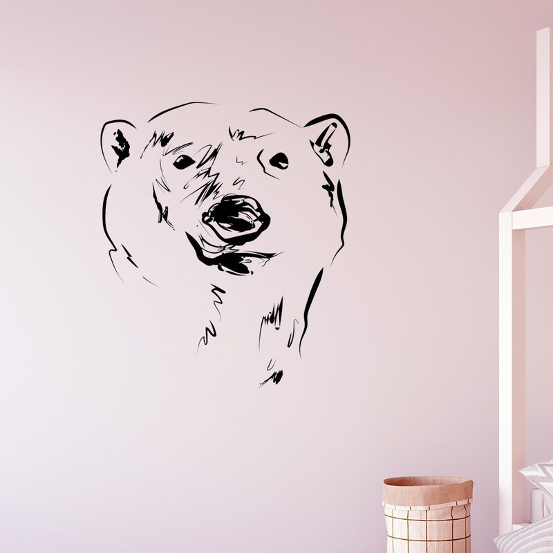 Polar Bear Decals - Etsy