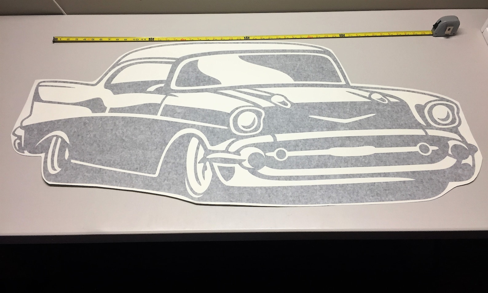 Large Hot Rod Decal, Hot Rod Vinyl Sticker, 1957 Chevy Decal, Hot Rod ...