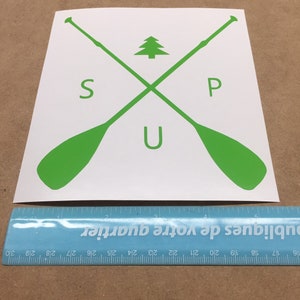 Paddle Board Decal | Cross Paddles Decal | Paddle Board Sticker | Sup ...