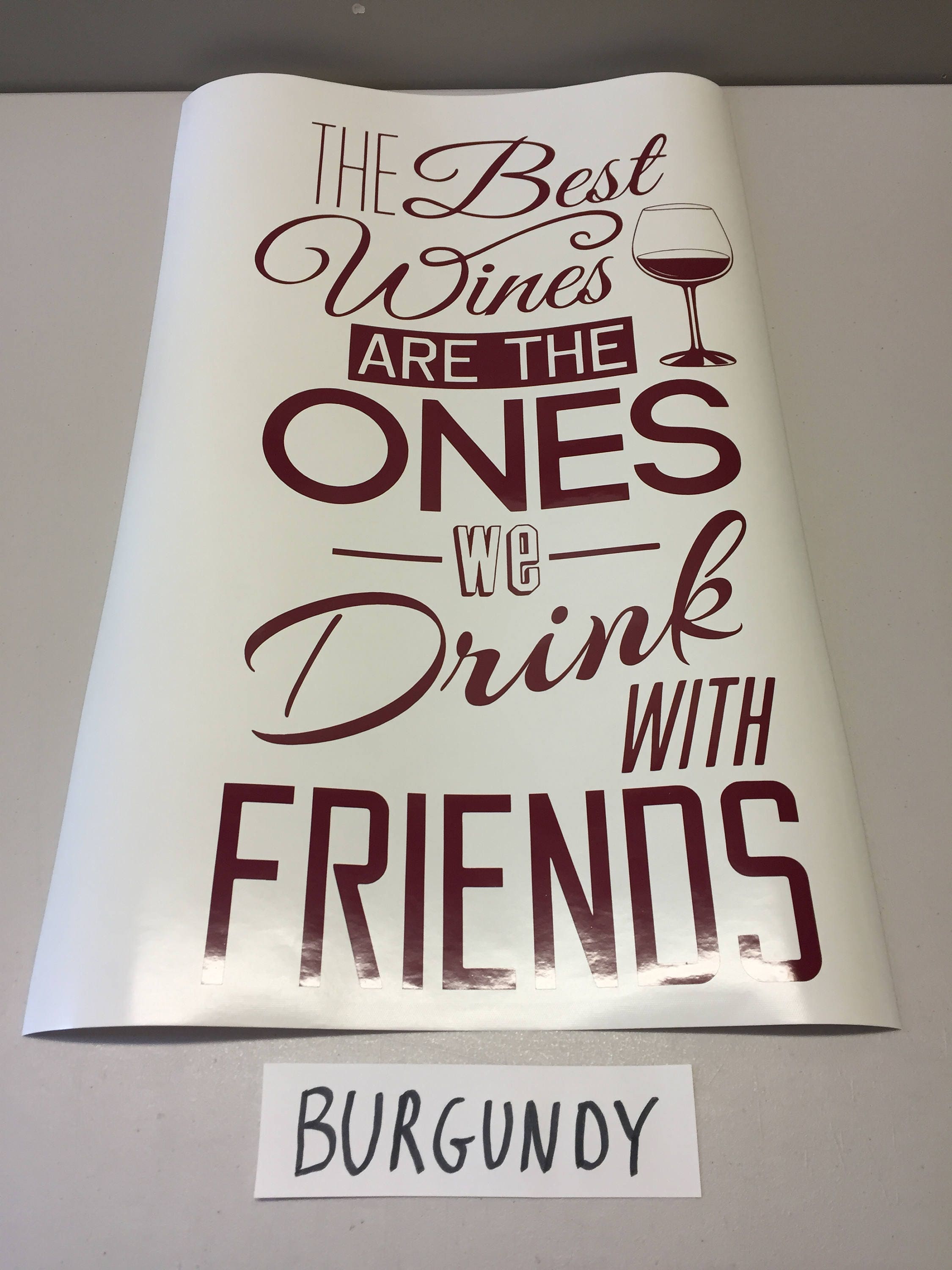 Wines Stickers the Best Wines Are the Ones We Drink With - Etsy