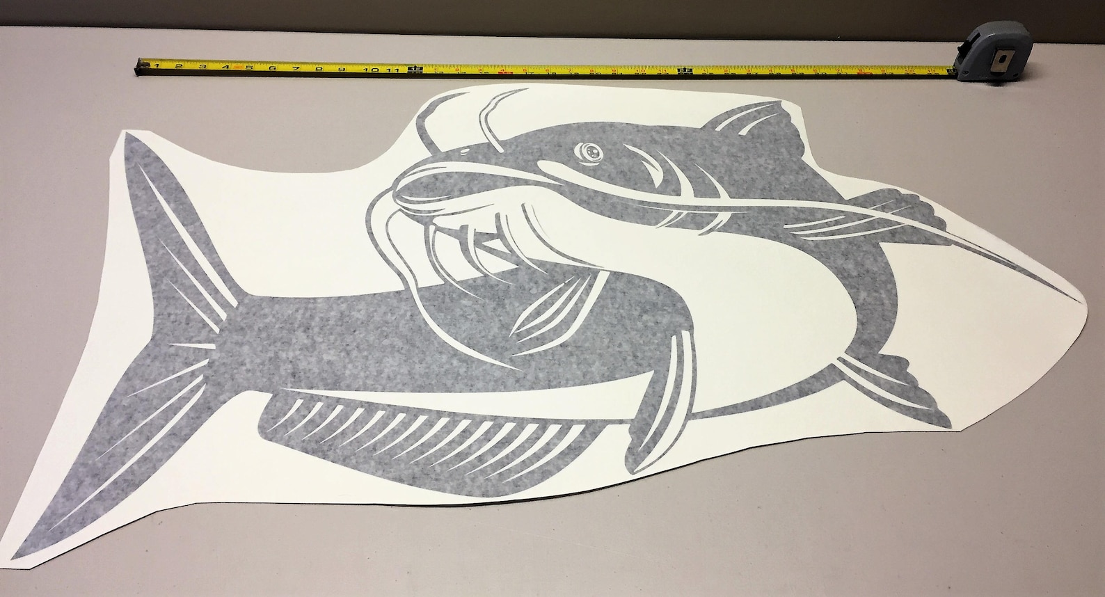 Catfish Wall Decal Catfish Vinyl Sticker Koi Fish Home Art - Etsy