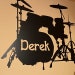 Drum Set Wall Decal, Music Instrument Decal, Custom Drum Set Vinyl ...