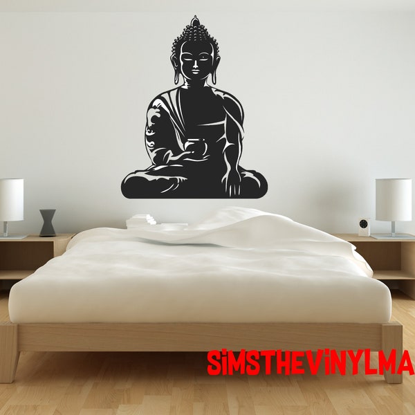 Zen Buddha Sticker - Etsy
