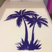 Palm Tree Wall Decal, 2 Palm Trees Vinyl Sticker, Palm Tree Décor ...