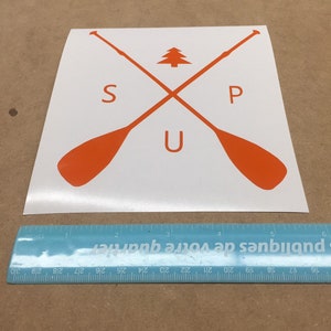 Paddle Board Decal | Cross Paddles Decal | Paddle Board Sticker | Sup ...