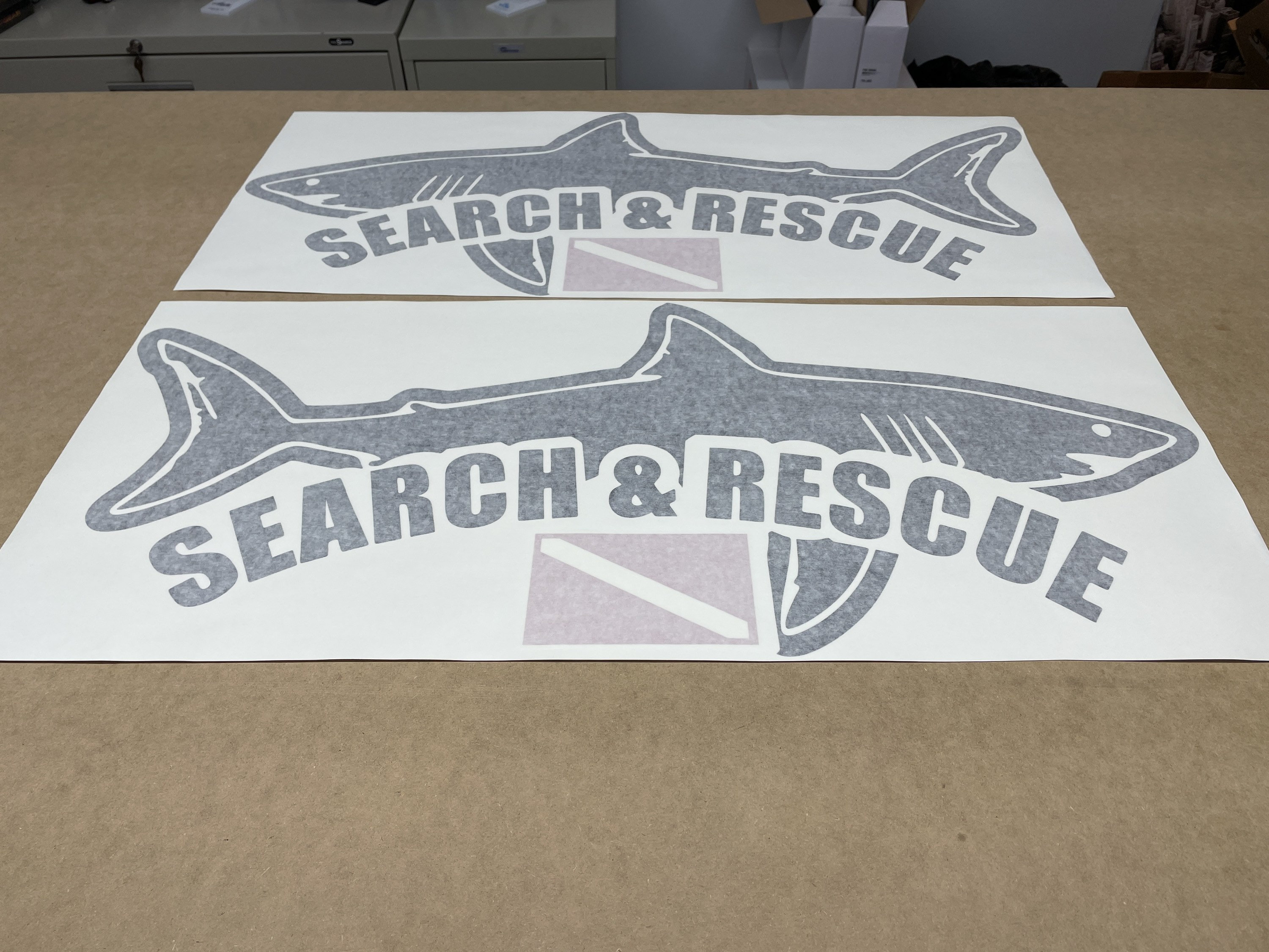 Scuba Diving Decal, Search and Rescue Decal, Snorkeling Decal, Shark ...