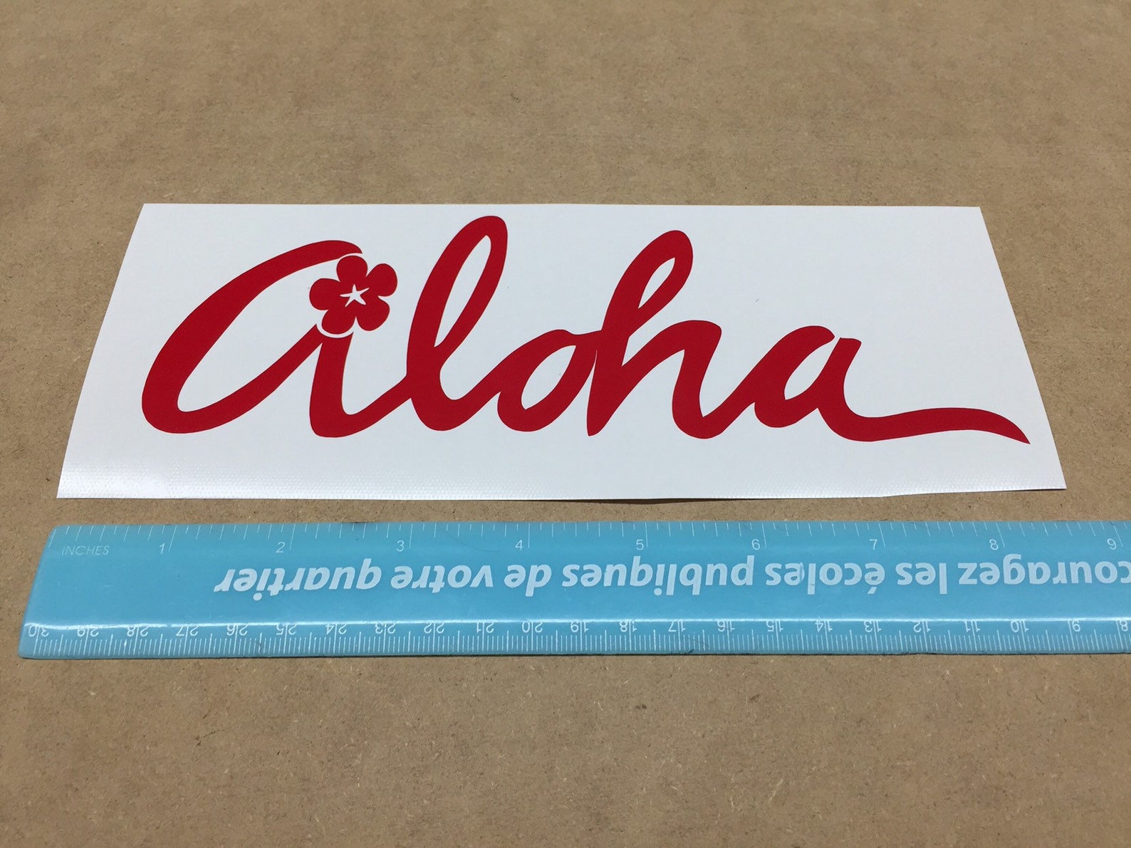 Aloha Decal Beach Decal Hawaiian Decal Beach Decor - Etsy