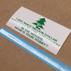 Geocaching Decal | I Use Multi-million Dollar Satellites Decal ...