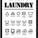 The Rules of Laundry Decals, Laundry Tag Stickers Pattern, Laundry Tags ...