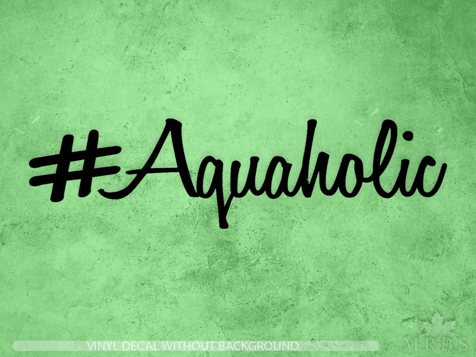 Kayak Decal aquaholic Decal Paddle Board Decal Swimming | Etsy